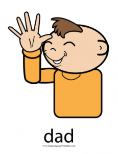 Sign Language Printables