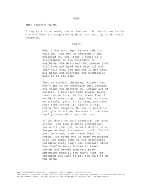 Free Monologues for Auditions and More