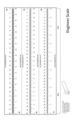 New Printable Rulers