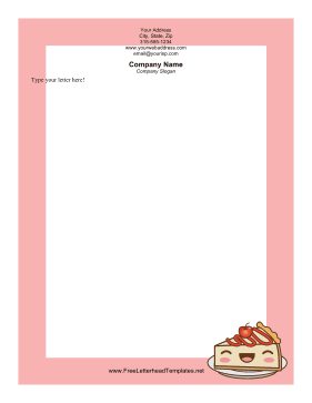 New Cute Printable Letterhead