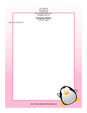 New Cute Printable Letterhead