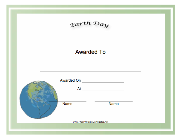 Earth Day Printables