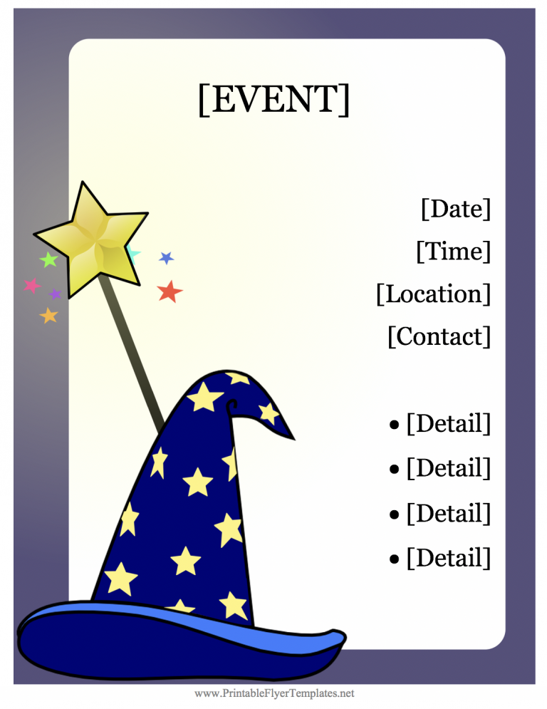 Free Printable Flyers